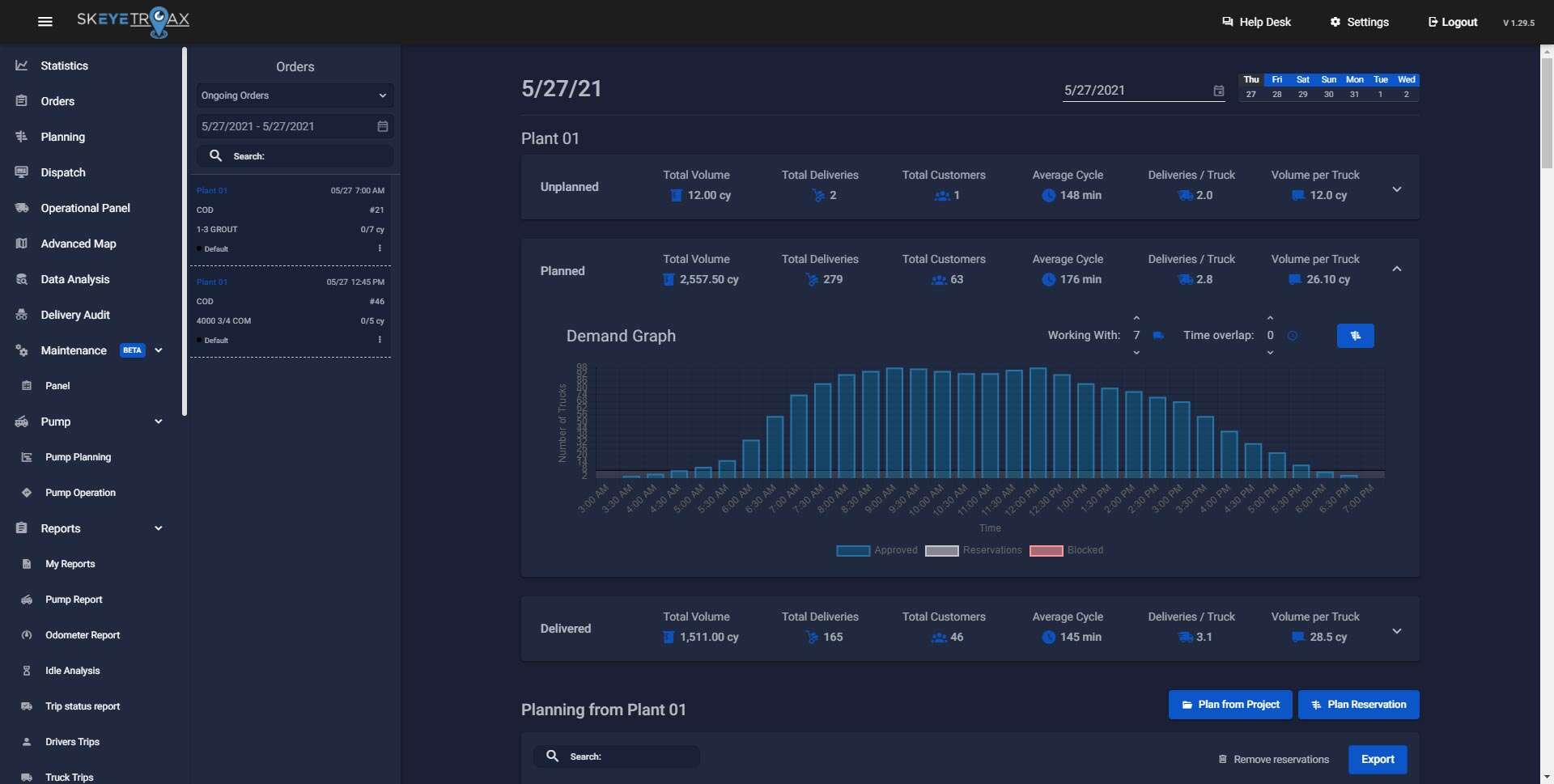 Ready Mix Concrete Dispatch Software | Dispatch360 Cloud Dispatch