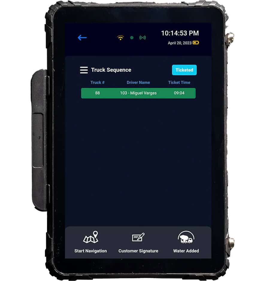 Paperless Ticketing | Ready Mix & Construction Material Producers